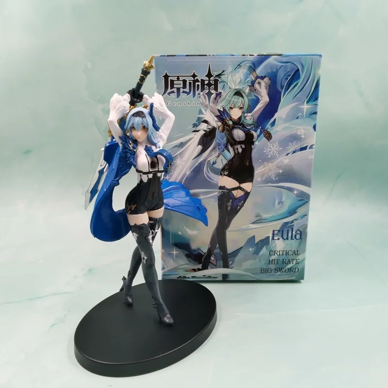 18cm-Genshin-Impact-Eula-Action-Figure-Anime-Figurine-Collection-Model ...