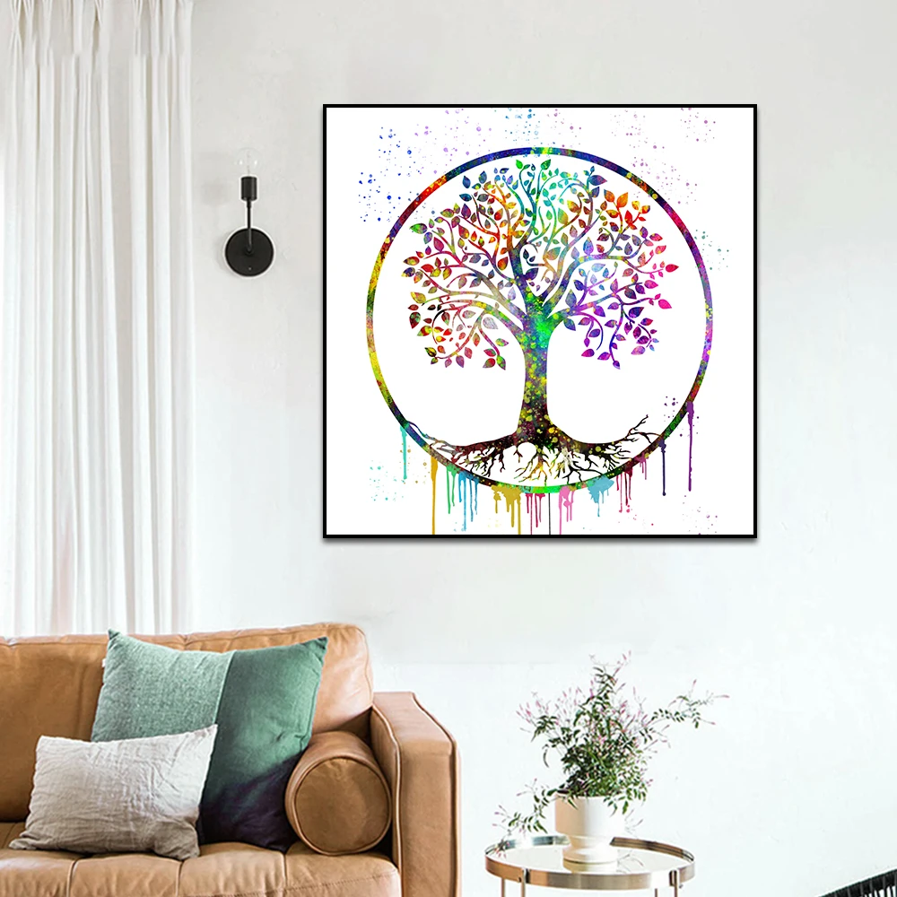 Abstract Art Tree Of Life