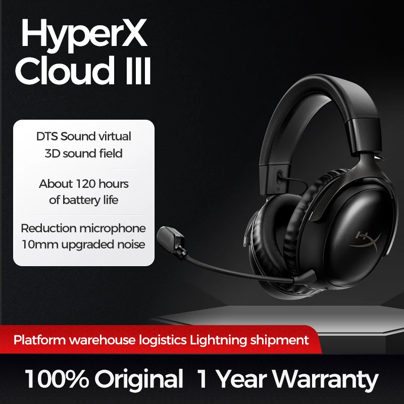 HyperX-Cloud-3-IIl-Wireless-Gaming-Headset-FPS-headset-Noise ...
