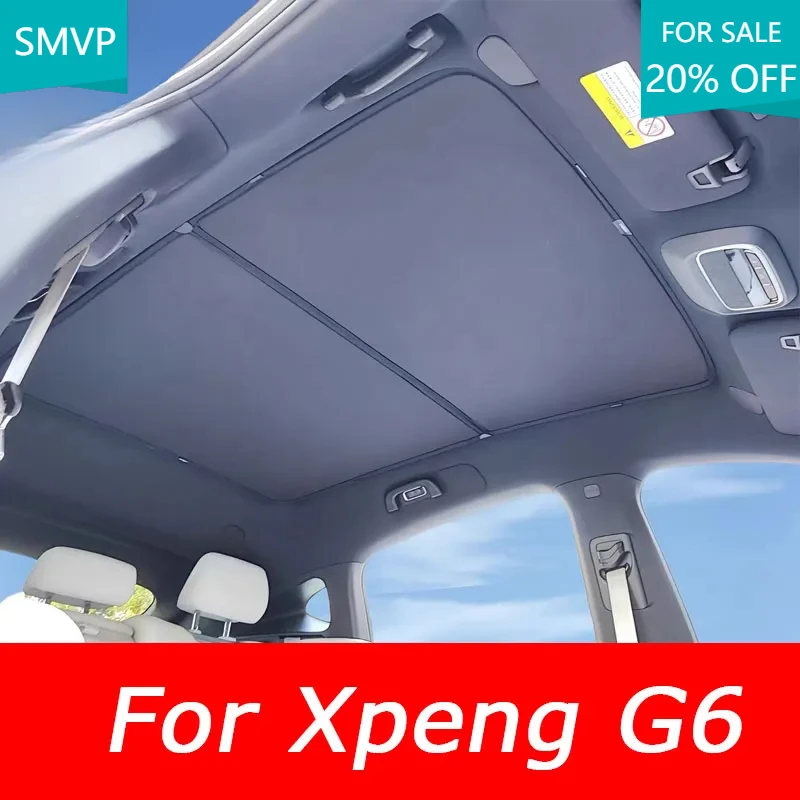 Sunroof Sunshade Ice Cloth For XPeng G6 Car Roof Glass Front Rear ...