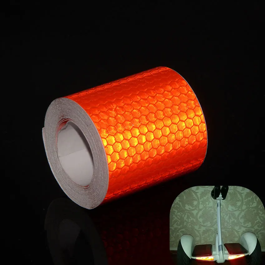 5cm-5M-Car-Reflective-Tape-Safety-Warning-Car-Decoration-Orange-Sticker ...