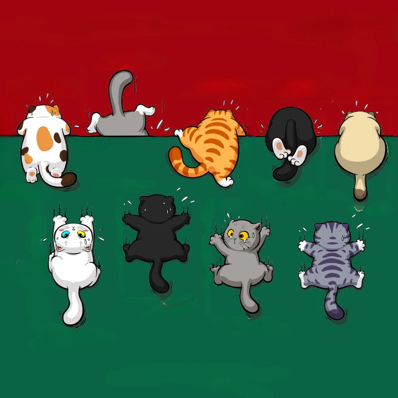 Cat-Set-Car-Stickers-Motorcycle-Front-Cowl-Fuel-Tank-Helmet-Decals-Auto ...