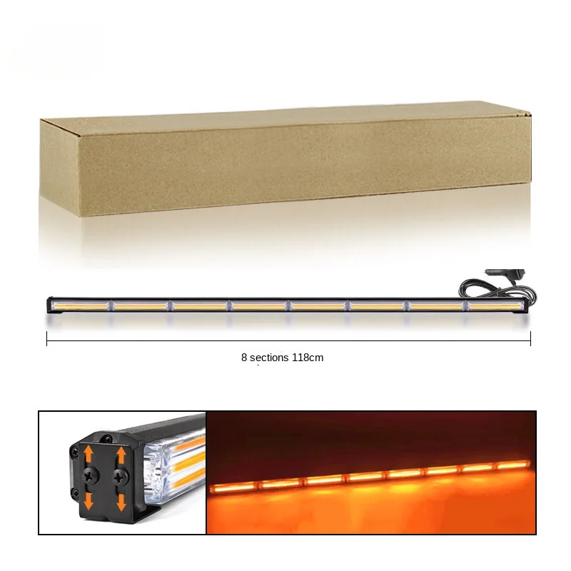 118cm-COB-LED-Light-Bar-with-Flashing-Lights-for-Car-and-Trucks-COB-LED ...