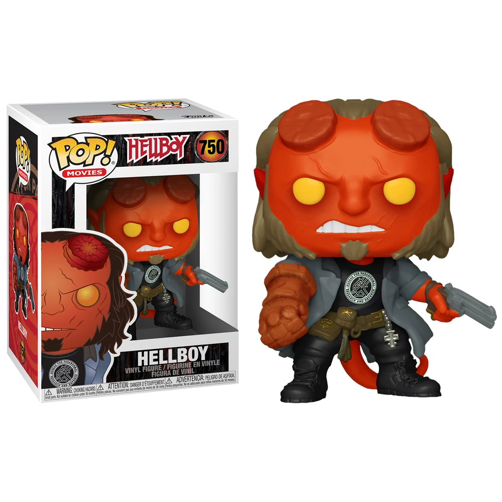 Funko pop HELLBOY #01#750 Figura de vinilo Muñeca Modelo Juguetes ...