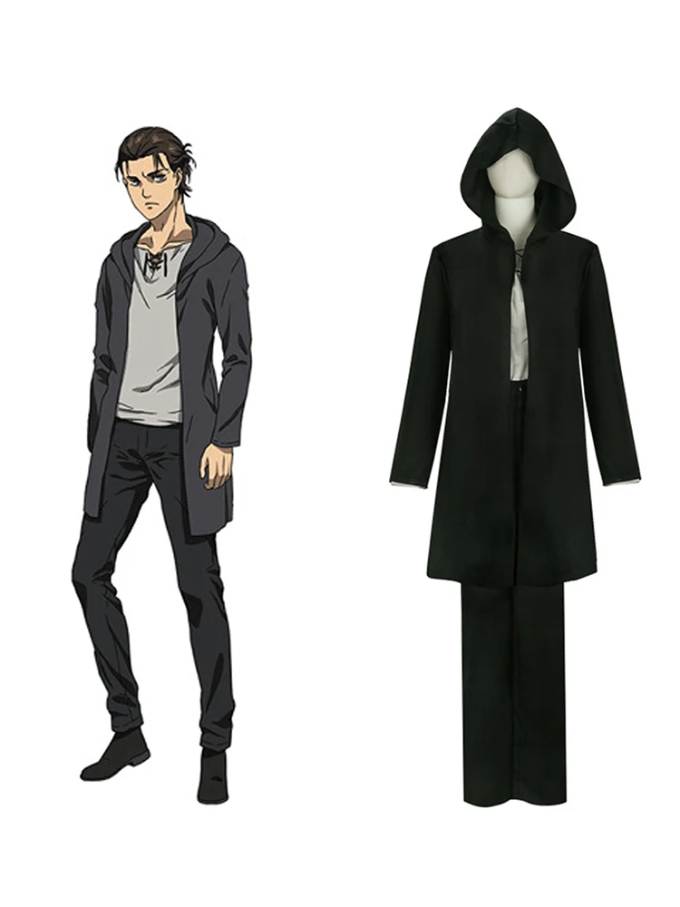 Disfraz-de-Anime-Attack-Titaner-Season-4-Eren-Yeager-traje-de-Cosplay ...