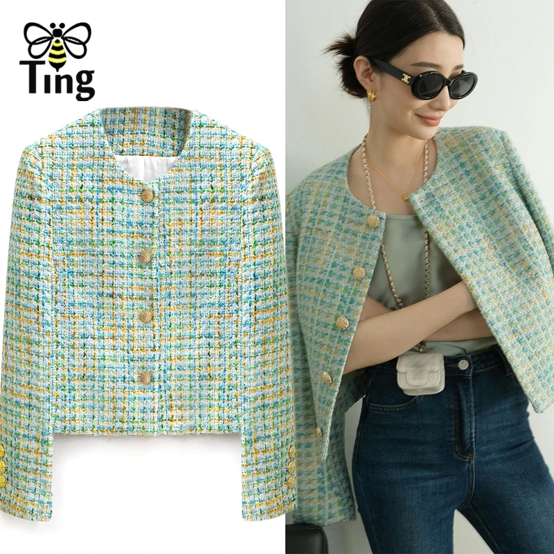 Za Tweed Jacket Women | Fashion Za Tweed | Outerwear Coats | Jacket ...