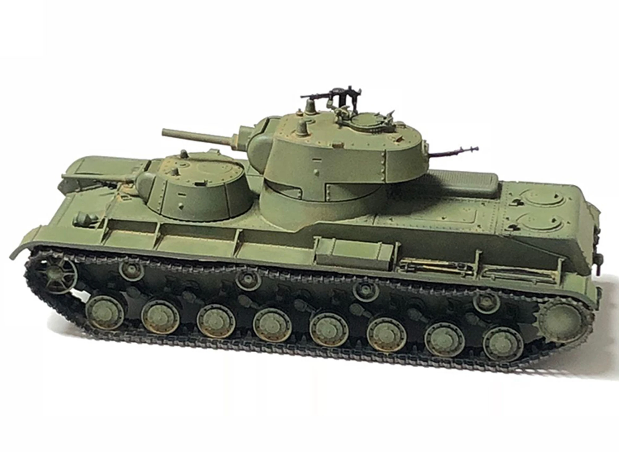 1/72 Soviet SMK double-turret heavy tank took part in many actual ...