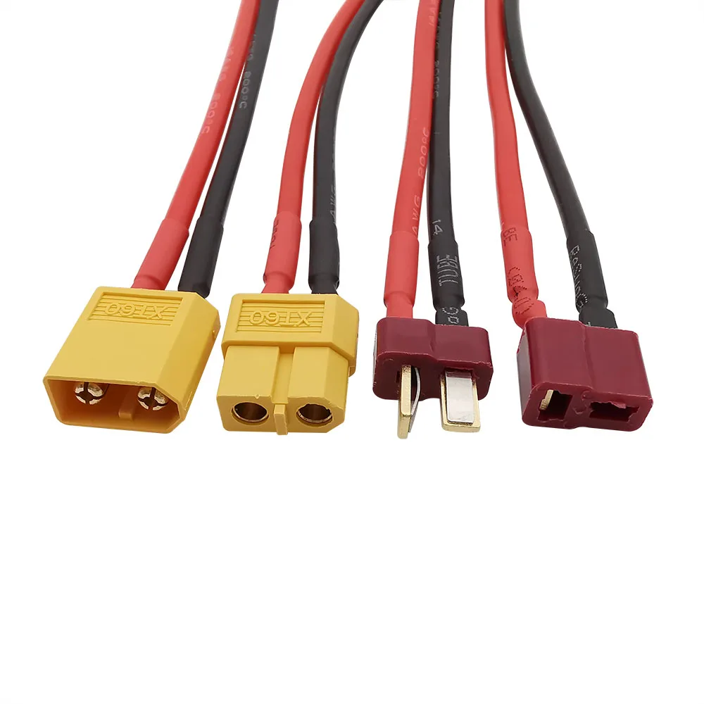 1Pcs-XT60-T-Plug-Male-to-Female-Connector-Adapter-Extension-Cable-Lead ...