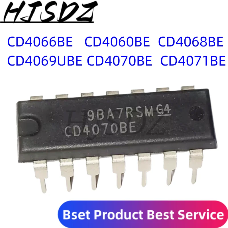 CD4066BE CD4066 DIP 14 CD4060BE CD4060 CD4068BE CD4068 CD4069UBE ...