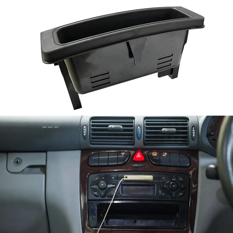 For Mercedes-Benz W203 C-Class Car Central Console Storage Box ...