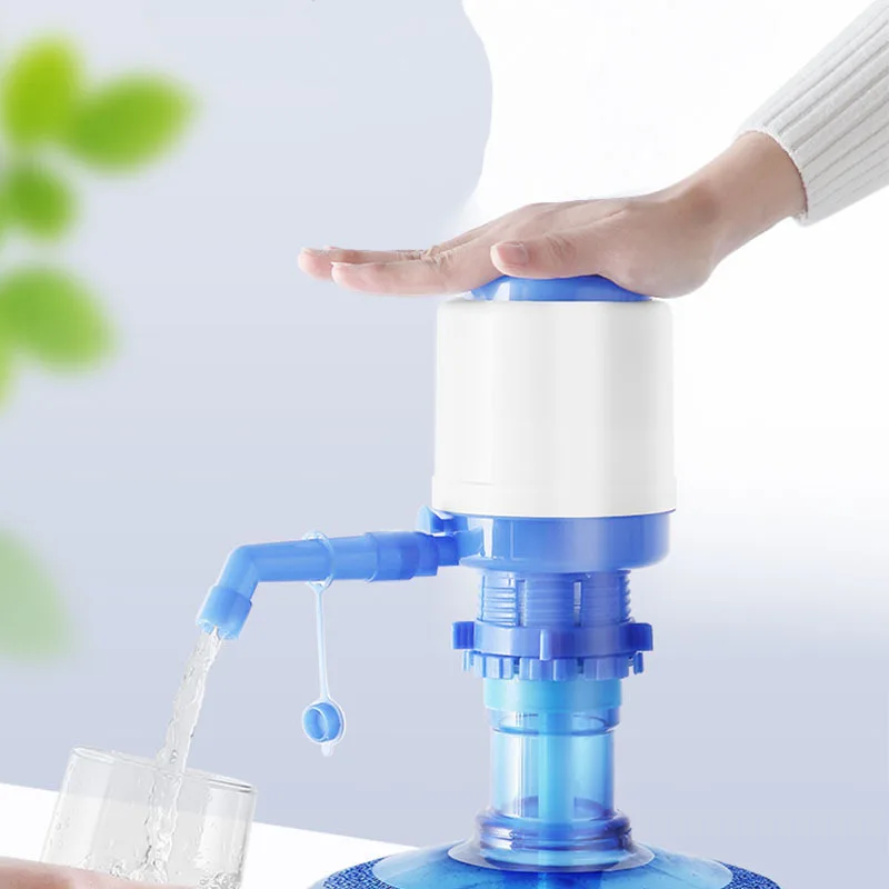 Food-Grade-Water-Bottles-Pump-Manual-Hand-Pressure-Drinking-Fountain ...
