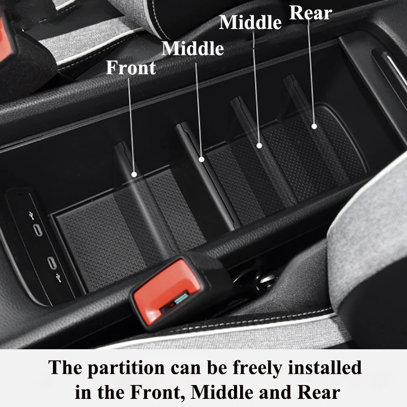 For-Volkswagen-VW-ID-3-ID3-ID-3-Car-Center-Console-Armrest-Storage-Box ...