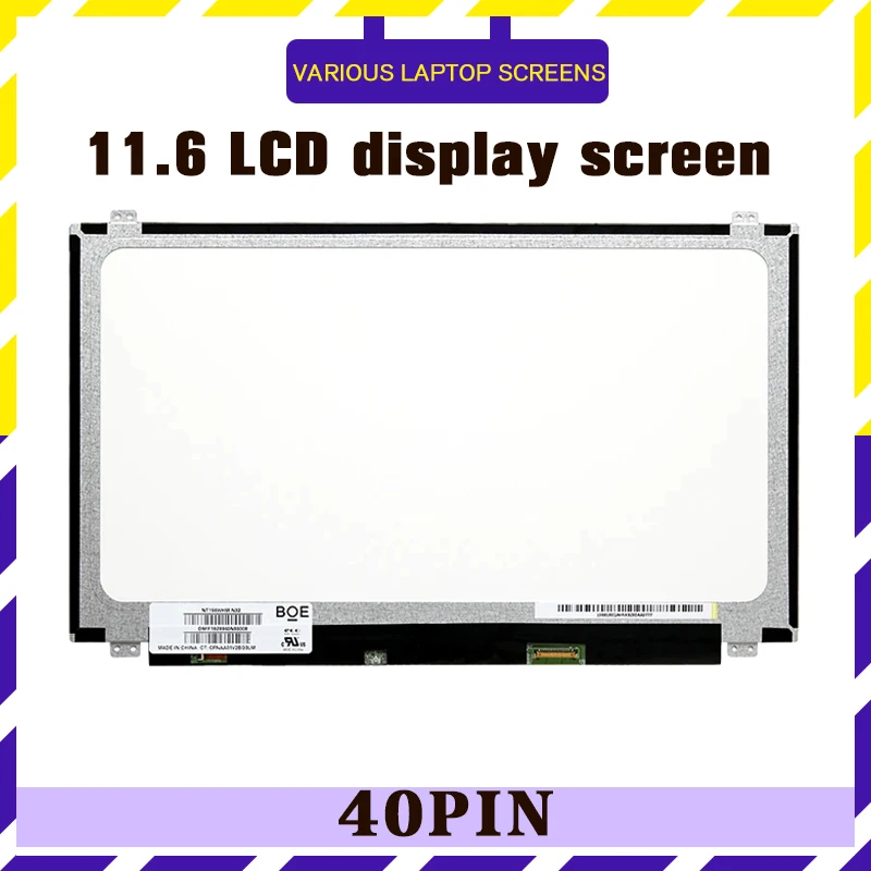 11-6-Laptop-LCD-Screen-B116XW03-V-2-N116BGE-L41-L42-B116XTN04-0-For ...