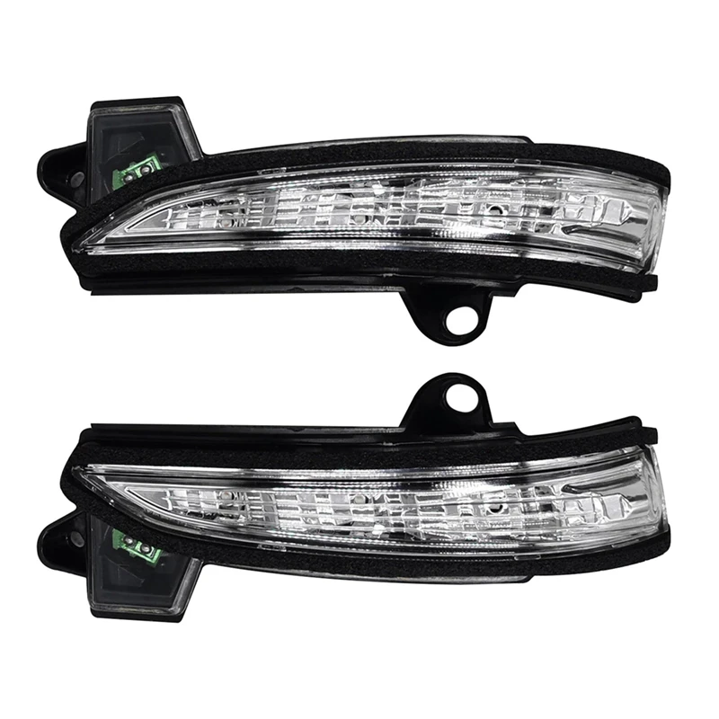 1Pair-Rearview-Mirror-Turn-Signal-LED-Indicator-Light-31498601-For-Ford ...
