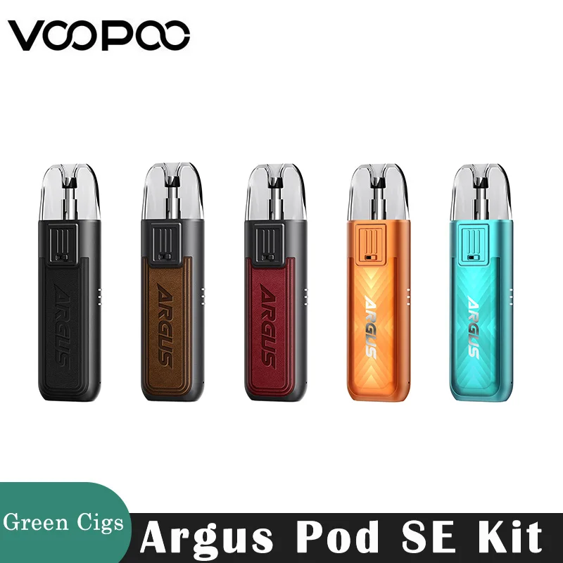 Original VOOPOO Argus Pod SE Kit 18W Vape 800mAh Battery 2ml Cartridge ...