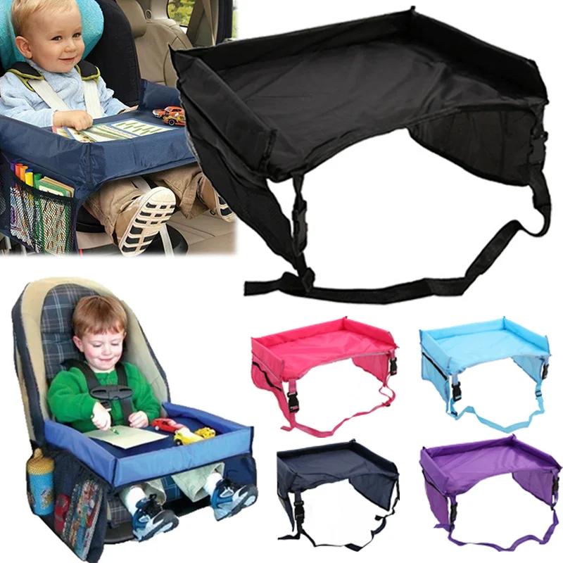 Car-Seat-Storage-Table-Organizer-Tray-for-Baby-Kids-Travel-Desk-Drawing ...
