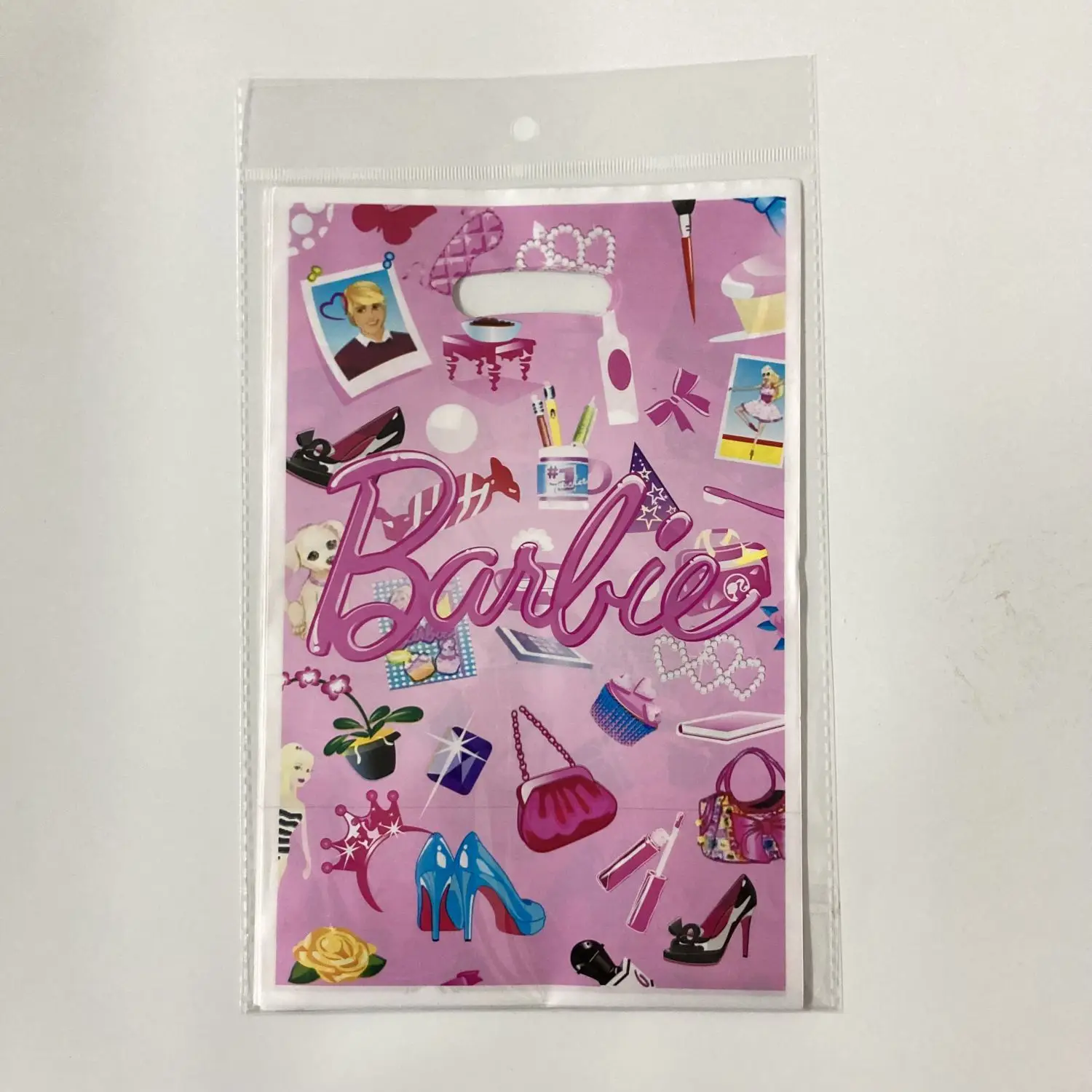 Bolsa-de-bot-n-decorativa-de-pl-stico-desechable-con-tem-tica-de-barbie ...
