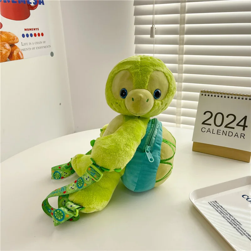 Disney-Anime-Character-Peripheral-Olumel-Cartoon-Backpack-Plush-Turtle ...