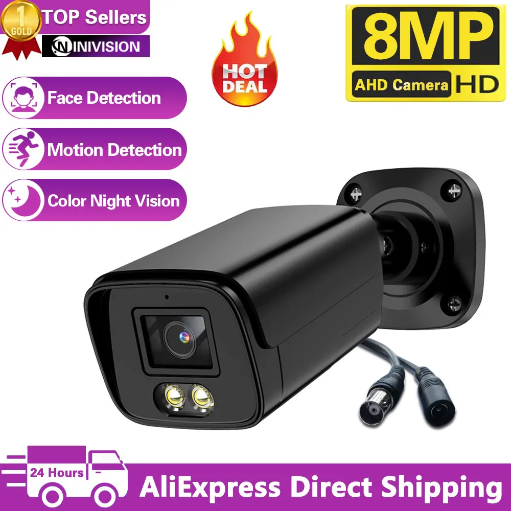 Face-Detection-4K-AHD-Security-Camera-Outdoor-Waterproof-Analog-CCTV ...
