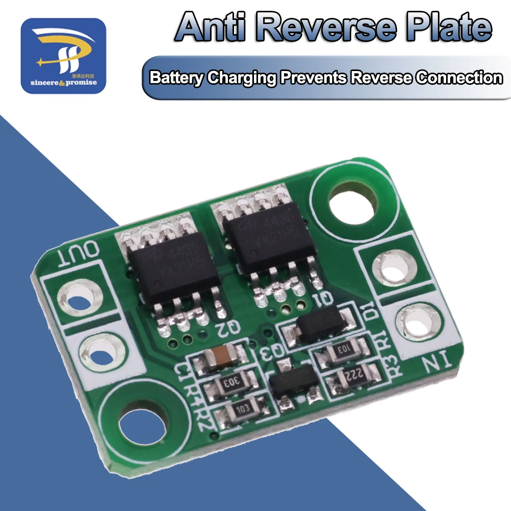 Anti Reverse Connection Power Protection Board For Battery Charging ...