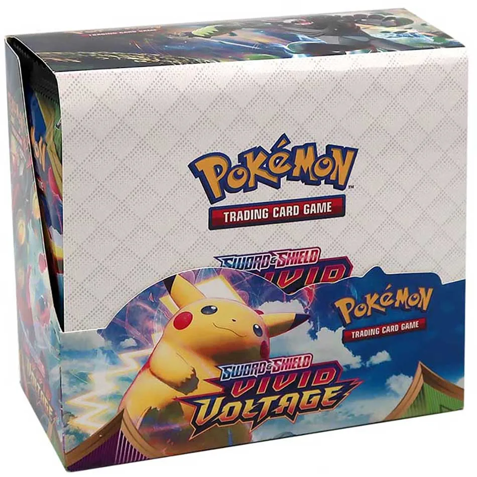 324-Pcs-Pokemon-Vivid-Voltage-Card-Mini-Booster-Pack-Unweighed-New ...