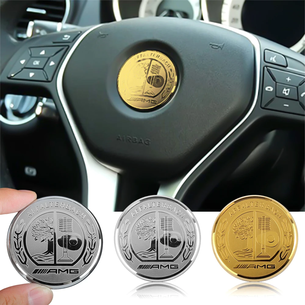 For Mercedes Benz AFFALTERBACH AMG Badge Car Engine Ignition Start Stop ...