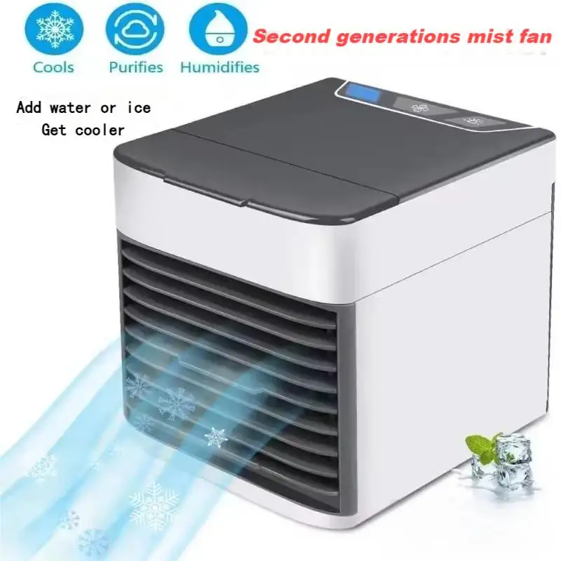 second-generations-mist-fan-FAST-EASY-Mini-Air-Conditioning-Cooling-Fan ...