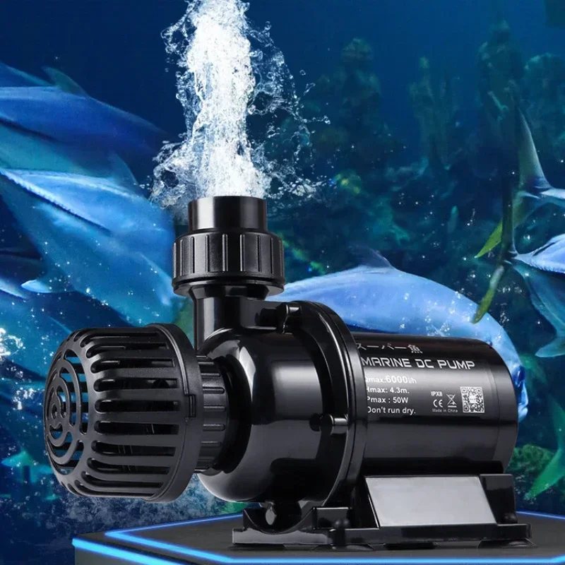 Aquarium-DC-Ultra-Quiet-Circulation-Frequency-Submersible-Fountain-Pump ...