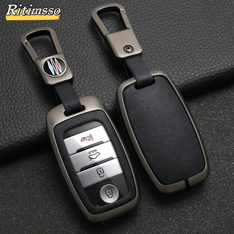 3-4-Buttons-Alloy-Tpu-Car-Remote-Key-Case-Cover-Shell-For-KIA-Rio-Rio5 ...
