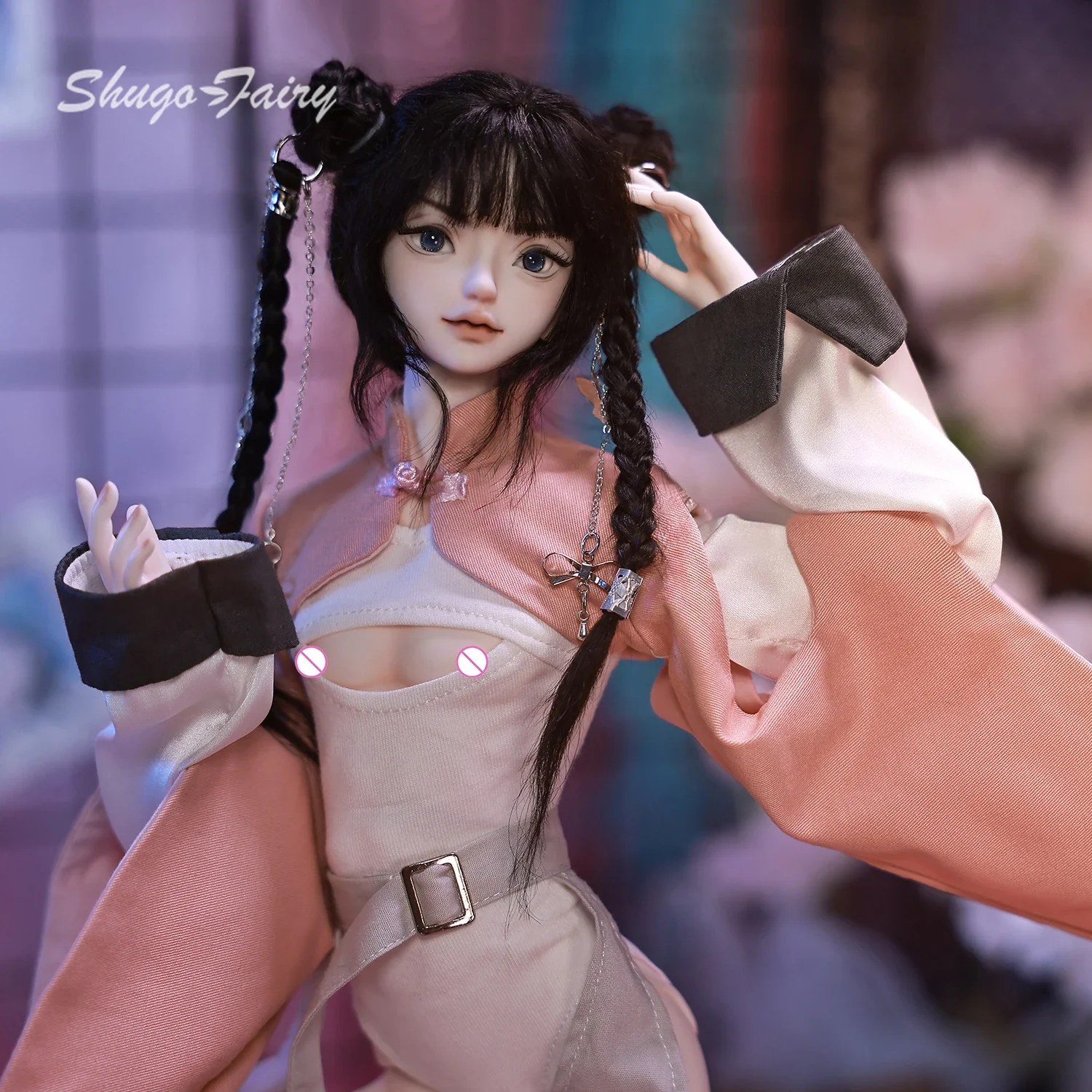 Bast FullsetB 1/4 Bjd Dolls Fantasy Y2K Punk Mechanical Fighting Style Future Warrior Ball ...