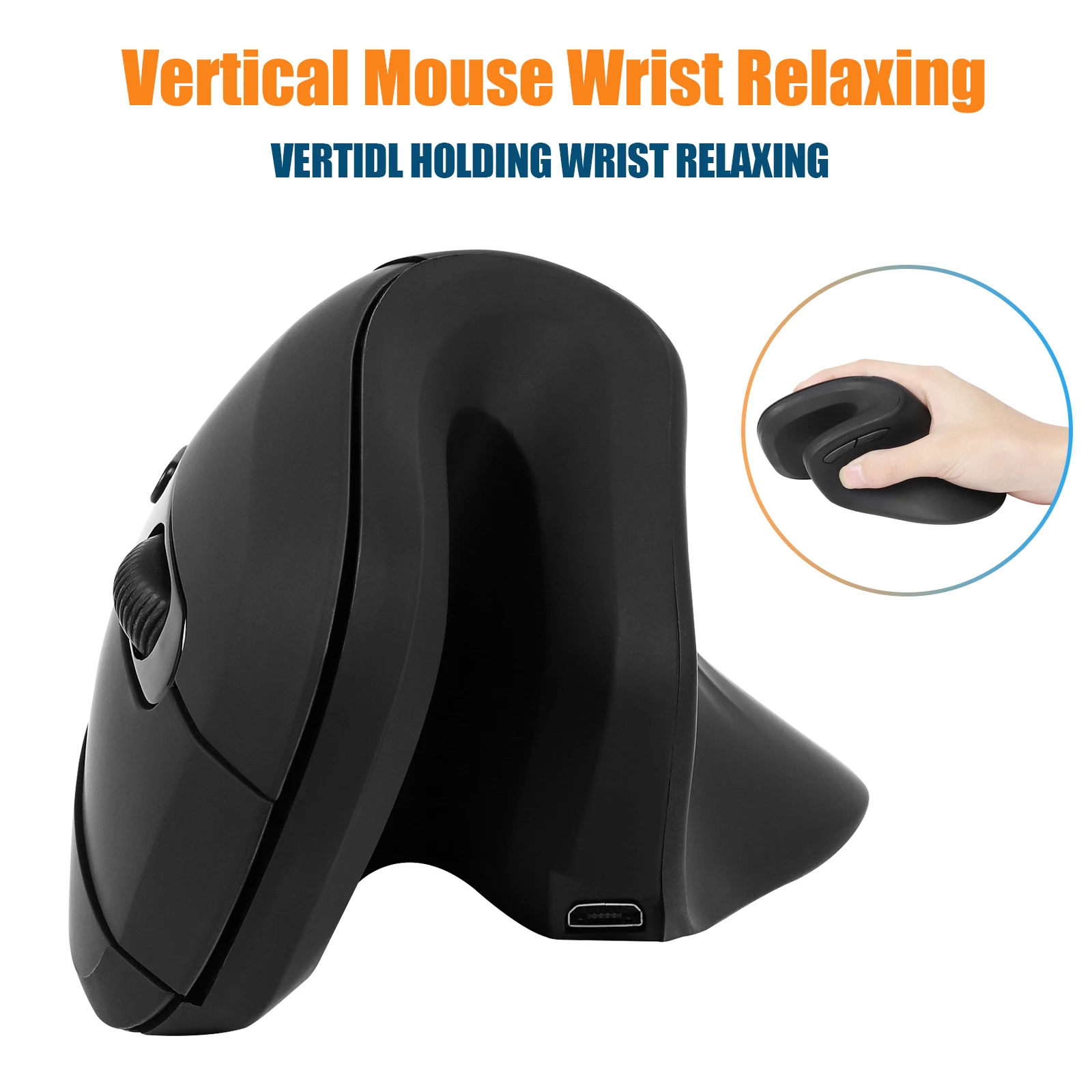 Ergonomic-Vertical-Mouse-Wireless-2-4G-Rechargeable-Gaming-Computer ...