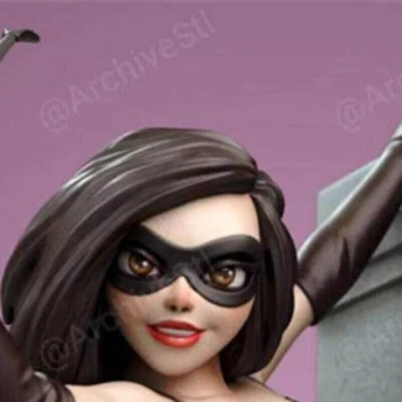 Masked-Girl-Resin-Figure-Model-Kit-Brinquedos-de-Diorama-n-o-montados-e ...
