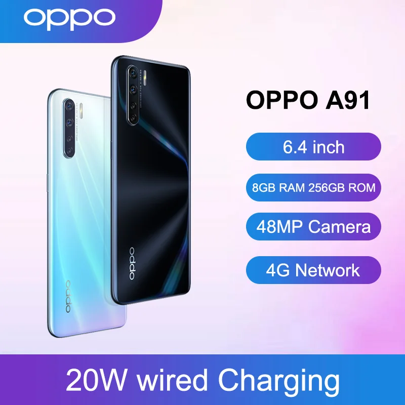 OPPO teléfono móvil inteligente A91, Smartphone original con Android 6 ...