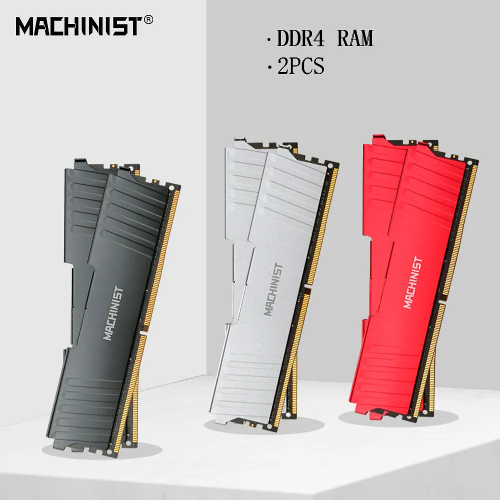 Machinist Ddr4 Ram Memory 8gb Non-ecc Memory 2pcs*8gb Ram 2666/2133mhz ...