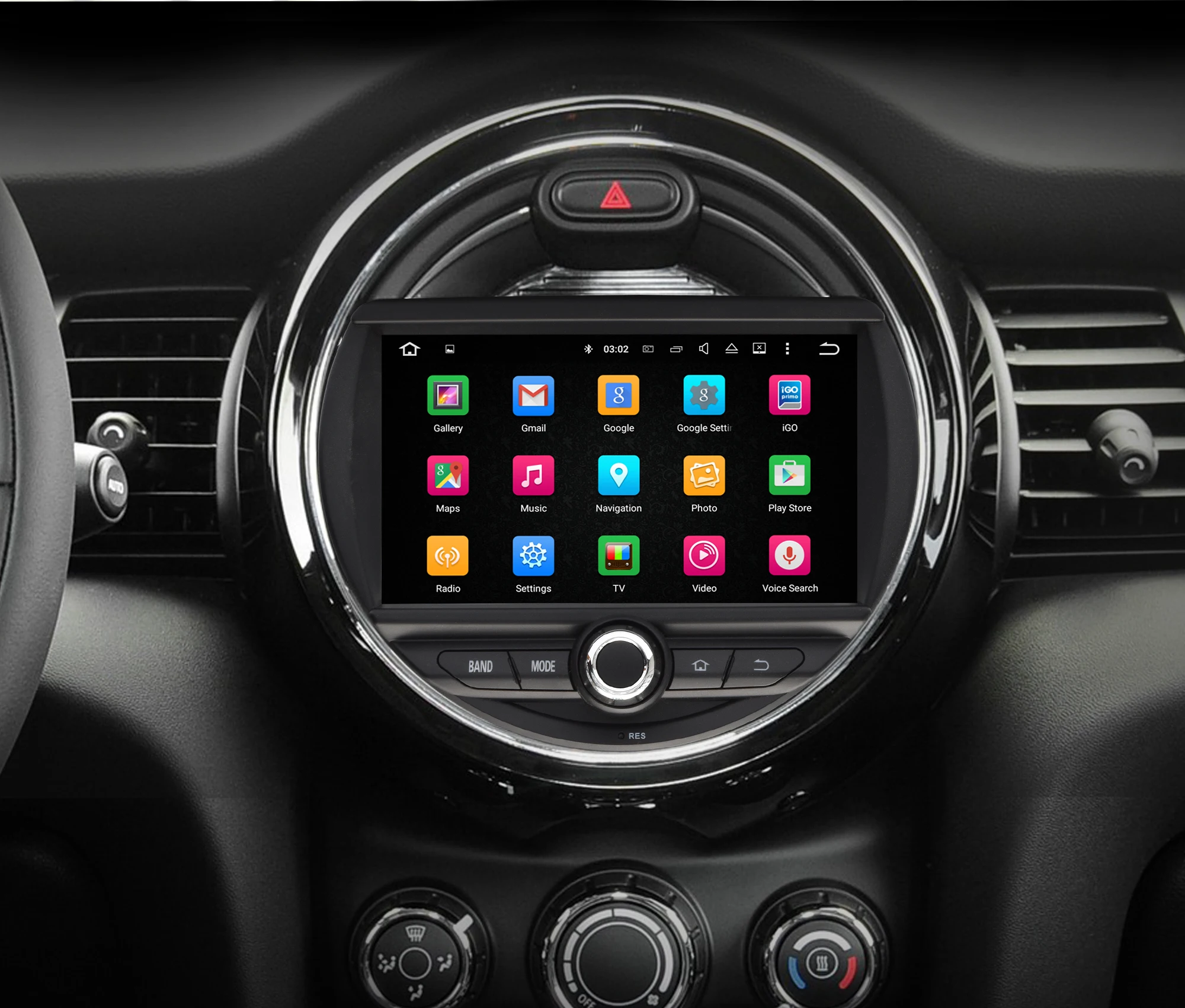 Mini Cooper radio Bluetooth for one JCW F56 rettrofit 7 "touch screen ...