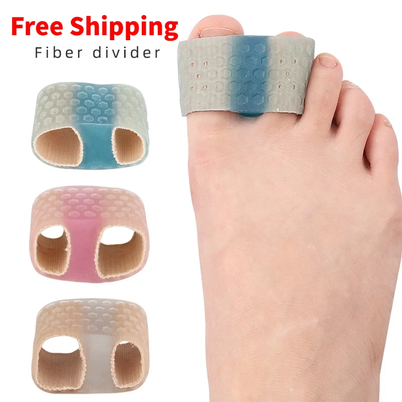 1PCS-Hallux-Valgus-Gel-Hammer-Toe-Thumb-Splitter-Silicone-Straightener ...