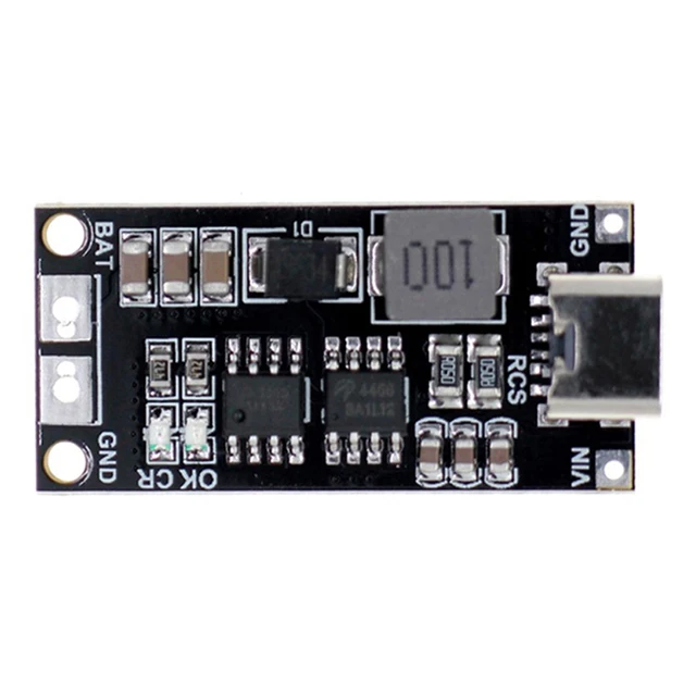 Type C BMS 2S 3S 4S 1A 2A 4A 18650 21700 3.7V Lithium Battery Charge ...