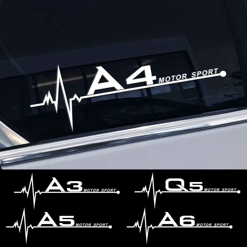Car Sticker Side Window Sticker Audi A4 B6 B7 B8 B9 A3 8P 8V 8L A5 A6 ...