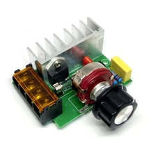 4000W 220V High Power Voltage Regulators SCR Speed Controller ...