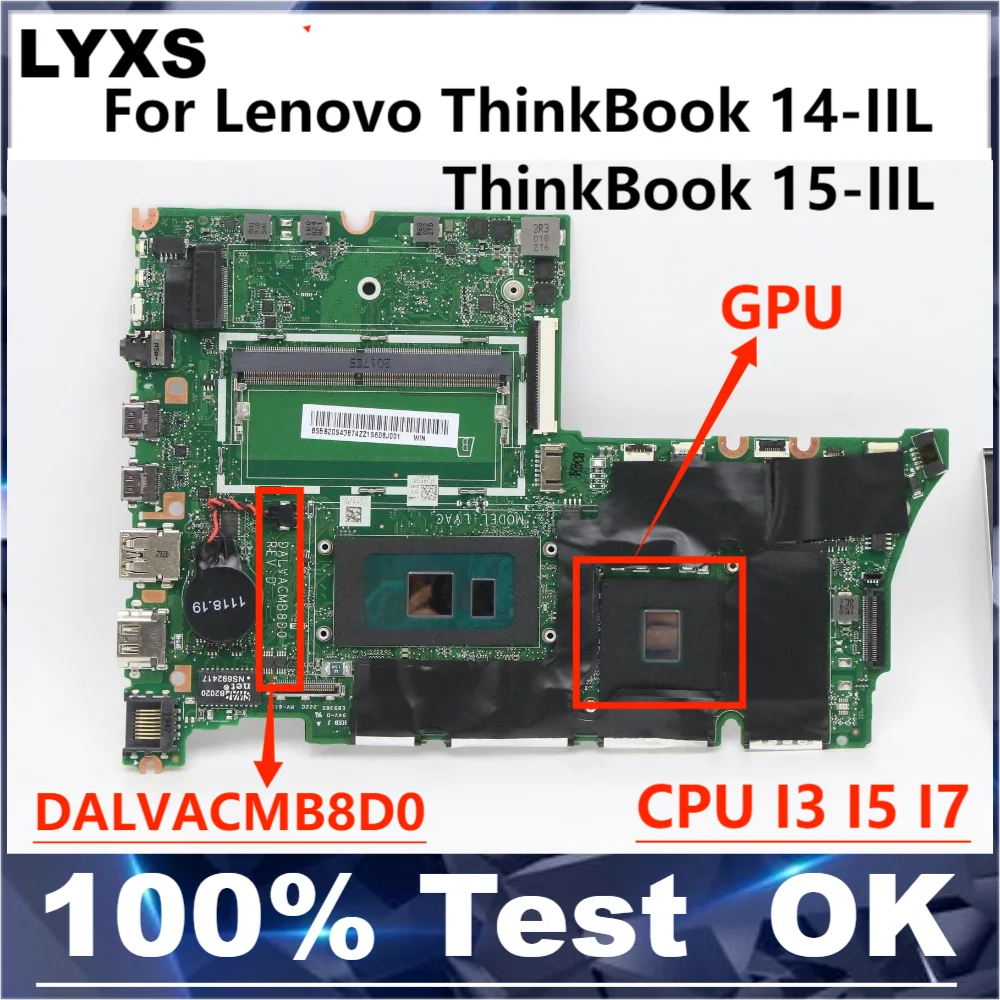 DALVACMB8D0 For Lenovo ThinkBook 15-IIL ThinkBook 14-IIL Laptop ...
