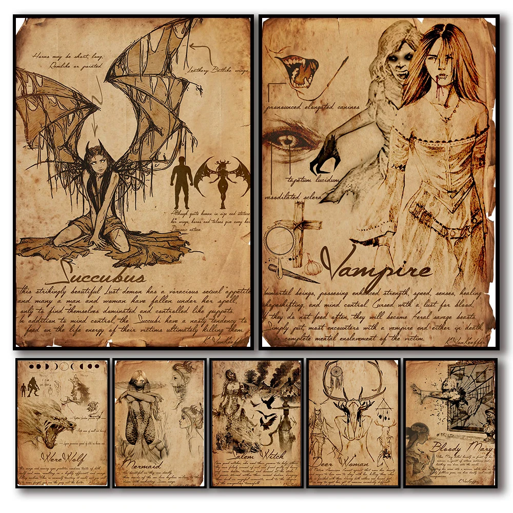Mythical Monsters Book Dracula
