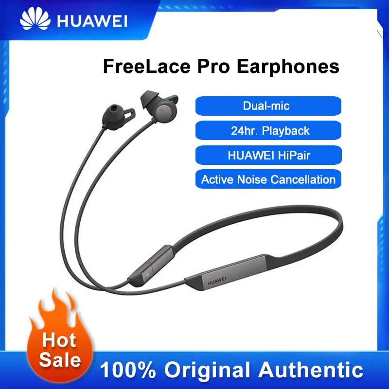 Original-HUAWEI-FreeLace-Pro-Bluetooth-Earphones-Dual-mic-Active-Noise ...