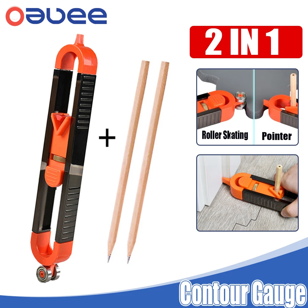 2-IN1-Contour-Gauge-Profile-Scribing-Ruler-with-Lock-Precise-Scribe ...