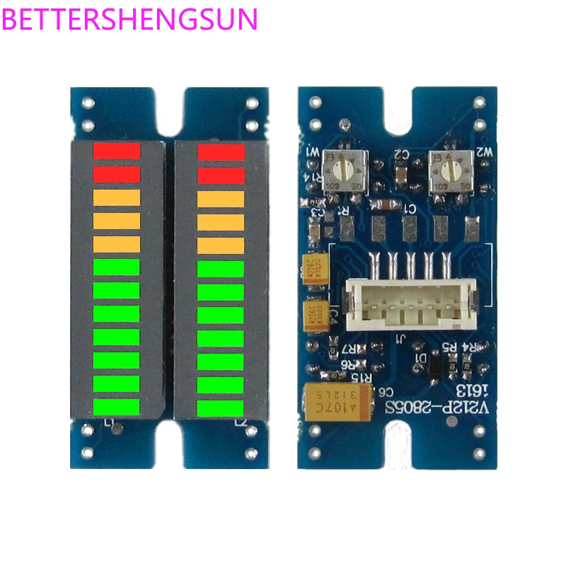 Music-spectrum-volume-level-dual-channel-led-display-module-vu-audio ...