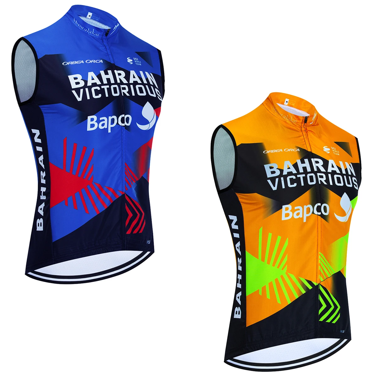 2024 BAHRAIN Cycling Jersey Men Women ITALIA Team Bike Windbreaker Vest ...