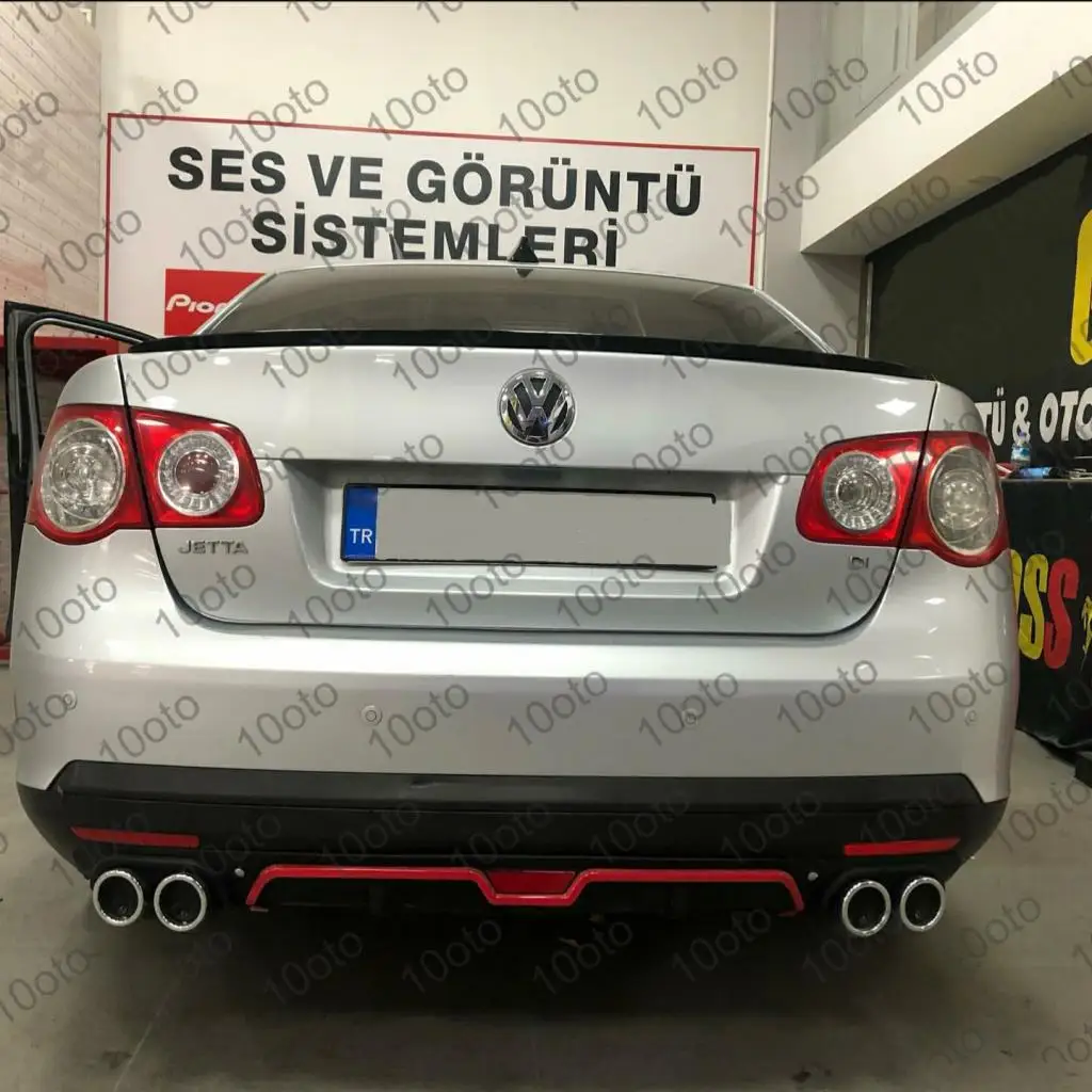 Car-Rear-Bumper-Six-Spoiler-Diffuser-for-Volkswagen-Jetta-Mk5-Universal ...