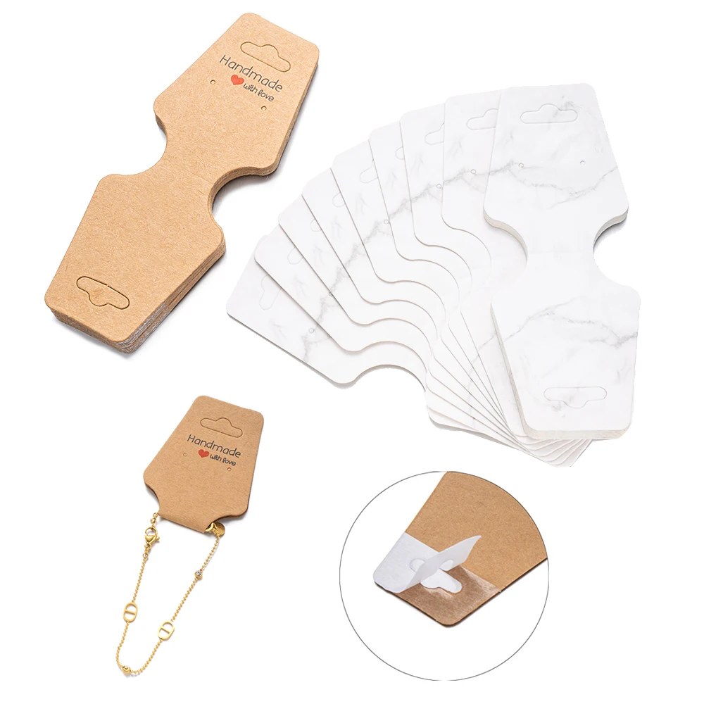 50pcs-Paper-Foldable-Hang-Price-Tag-Card-Labels-For-DIY-Necklace ...