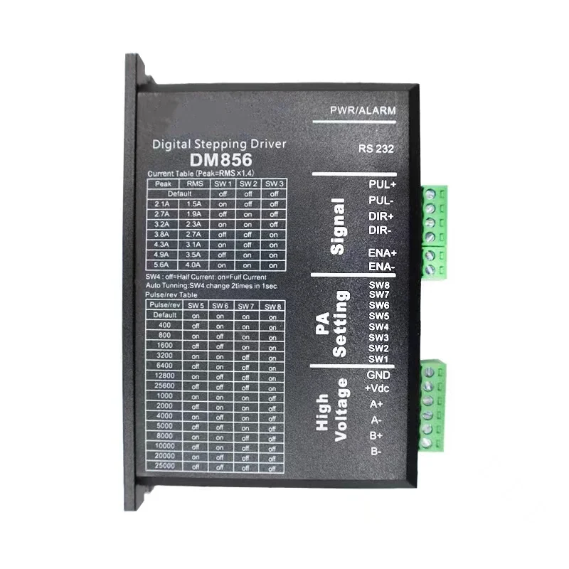 DM856 Stepper Motor Controller Original 57 86 Digital Stepper Motor ...