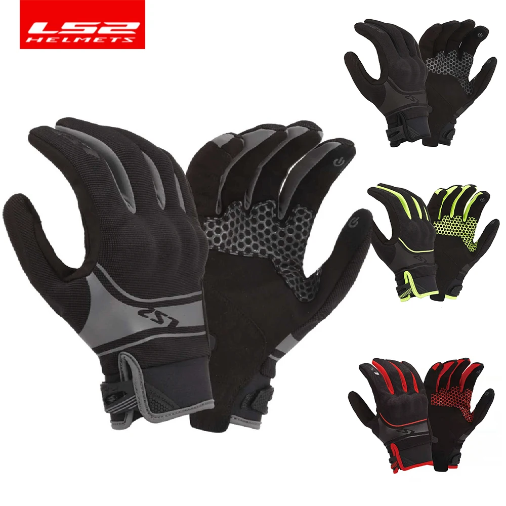 LS2-MG001-Motorcycle-Gloves-Summer-Breathable-Riding-Racing-Gloves-Moto ...