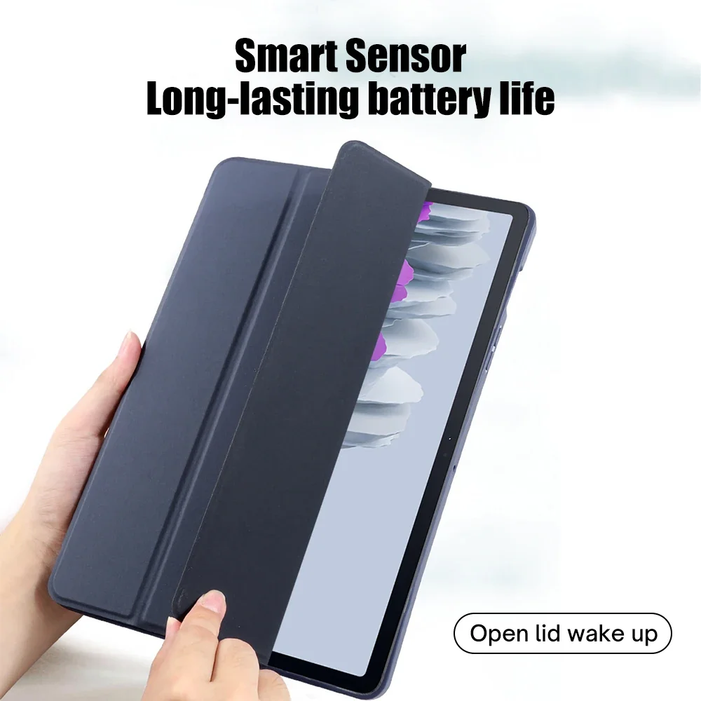 Premium Silicone Tablet Cover with Pen Slot - Magnetic Case for Tab S9 ...